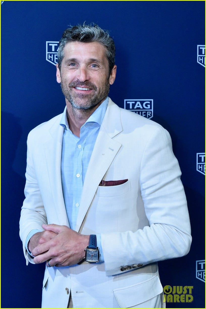 Patrick Dempsey Shaves His Own Head On Camera After Going Platinum for ...