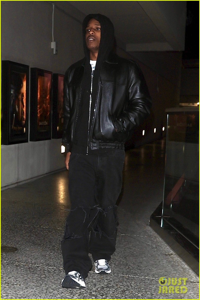Rihanna & A$AP Rocky Enjoy a Movie Date Night Together in LA: Photo ...