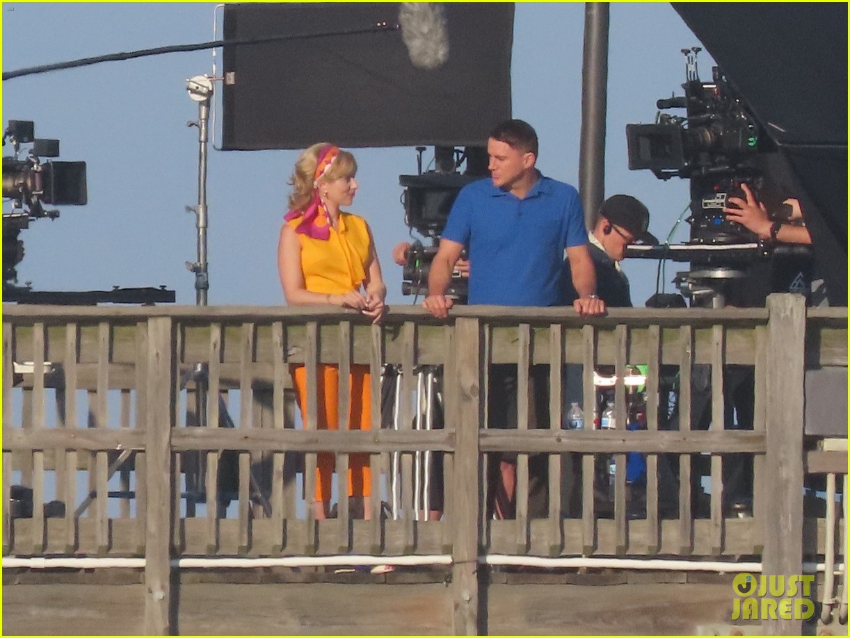 Scarlett Johnasson & Channing Tatum Film Scenes for 'Project Artemis ...