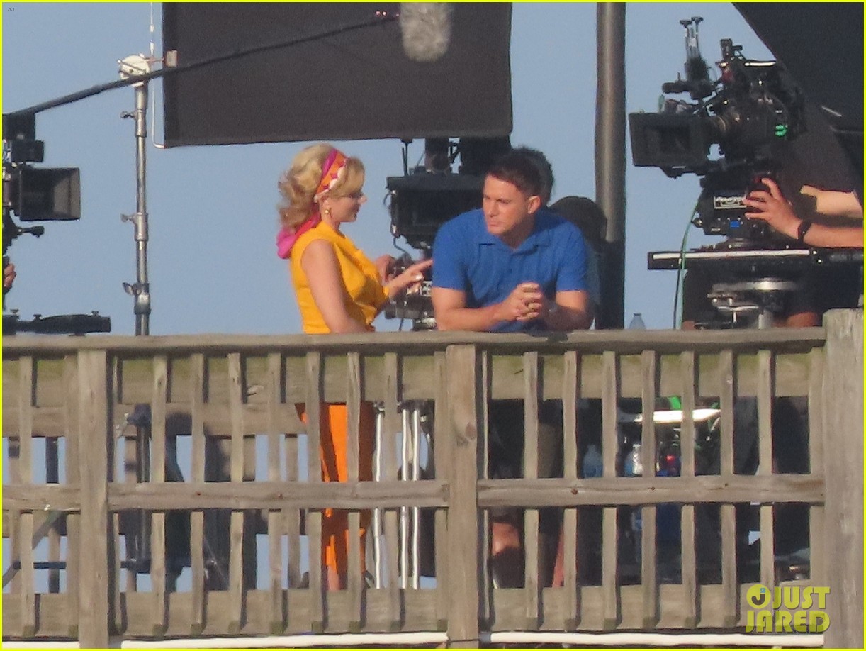 Scarlett Johnasson & Channing Tatum Film Scenes for 'Project Artemis ...