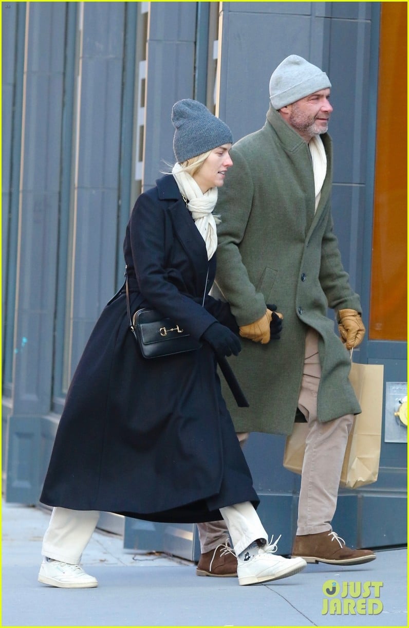 Liev Schreiber Is All Bundled Up During Christmas Outing with Longtime ...