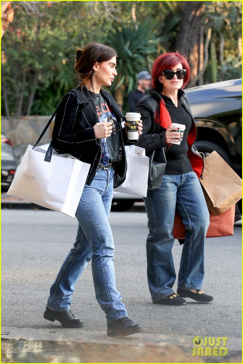 Sharon Osbourne Spotted Shopping with Rarely-Seen Daughter Aimee, Two ...