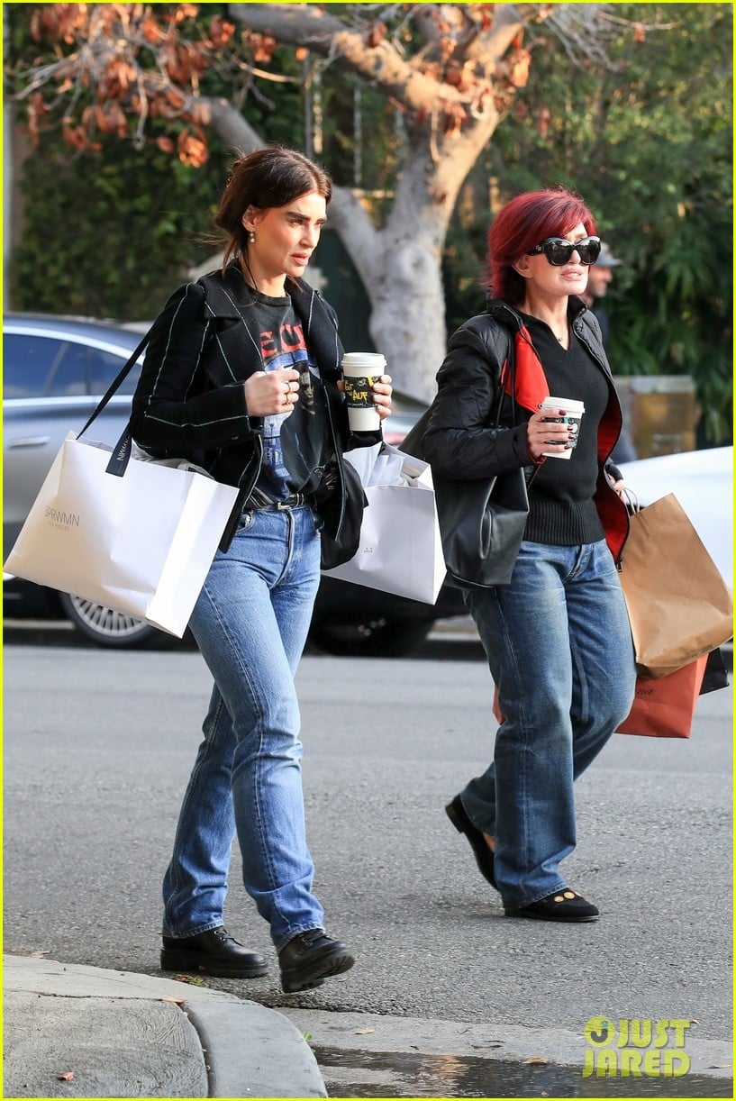 Sharon Osbourne Spotted Shopping with Rarely-Seen Daughter Aimee, Two ...