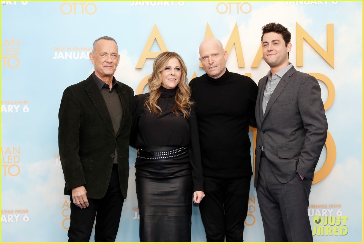 Tom Hanks & Son Truman Hanks Attend Photocall for Their New Movie 'A ...
