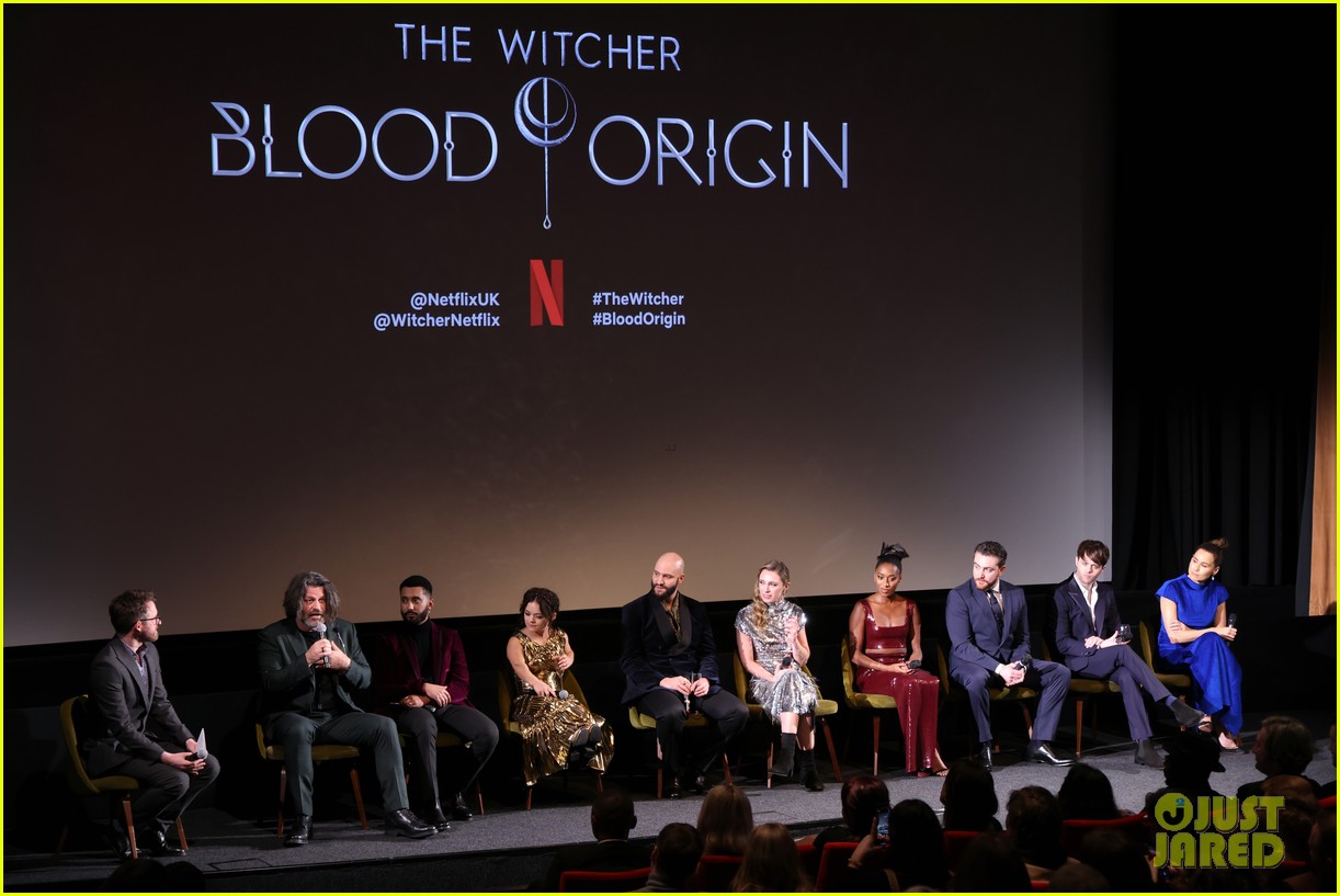 Sophia Brown, Laurence O'Fuarian & 'The Witcher: Blood Origin' Cast ...