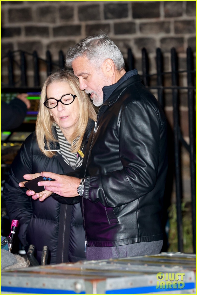 Brad Pitt & George Clooney Chase After a Scantily Dressed Austin Abrams ...