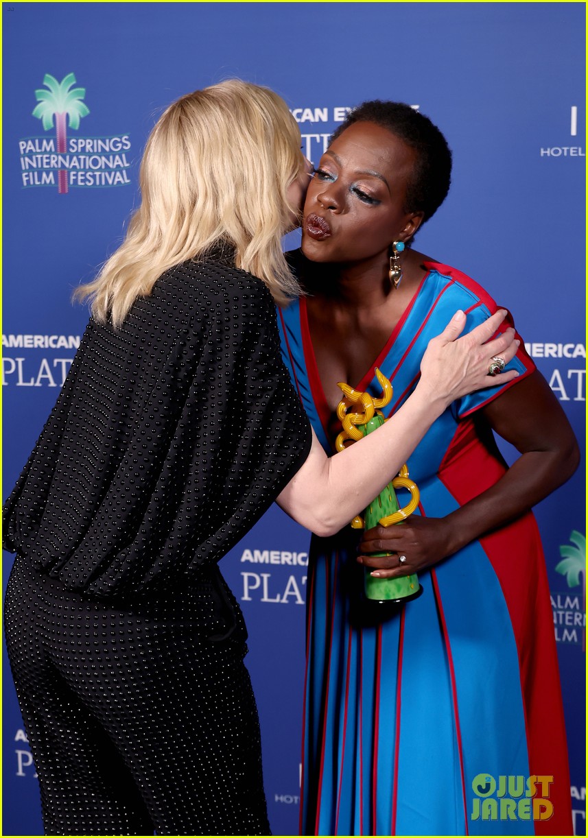 Cate Blanchett 'Auditions' To Play Viola Davis' Assistant During Palm ...