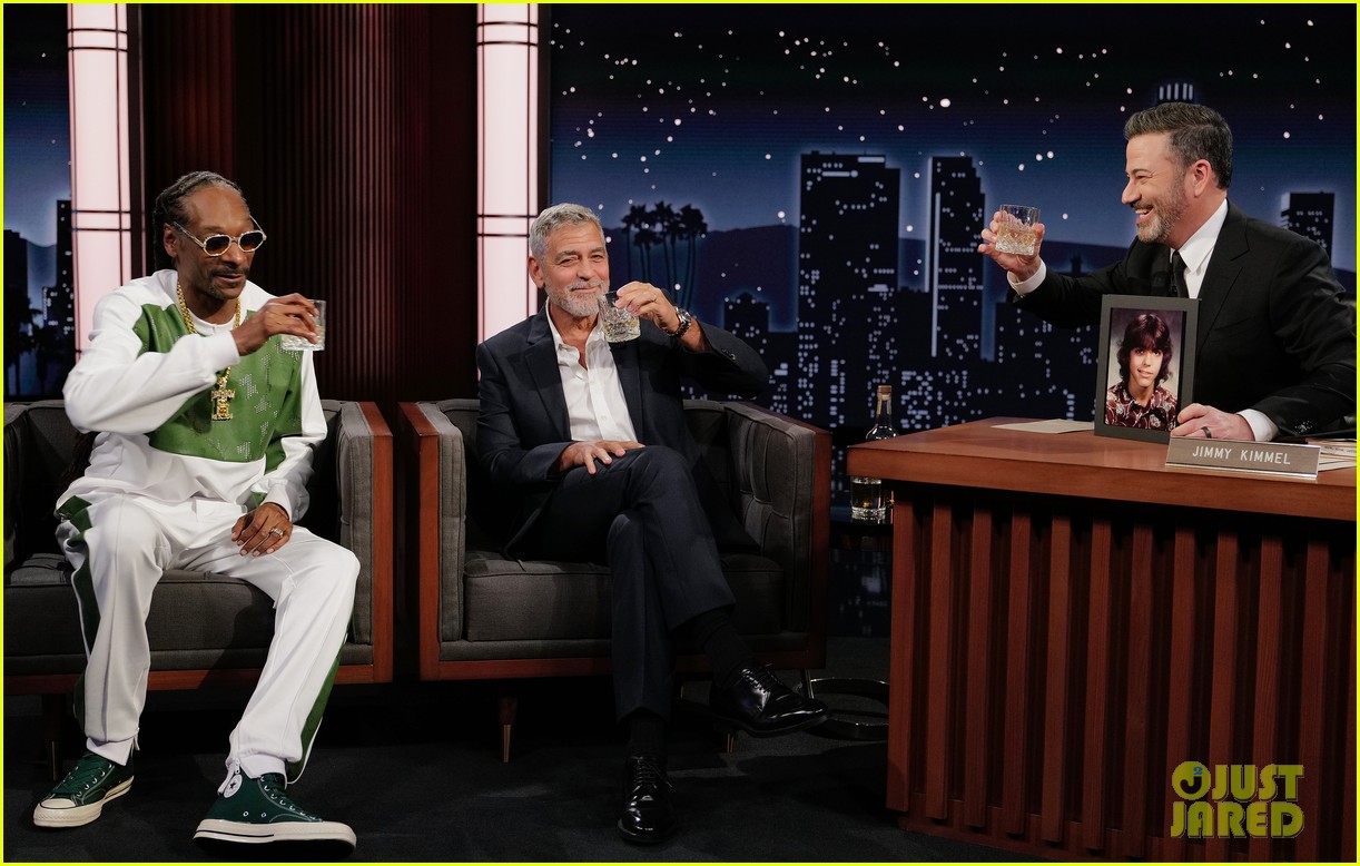 George Clooney Had To Remind Jimmy Kimmel About Having Bells Palsy ...