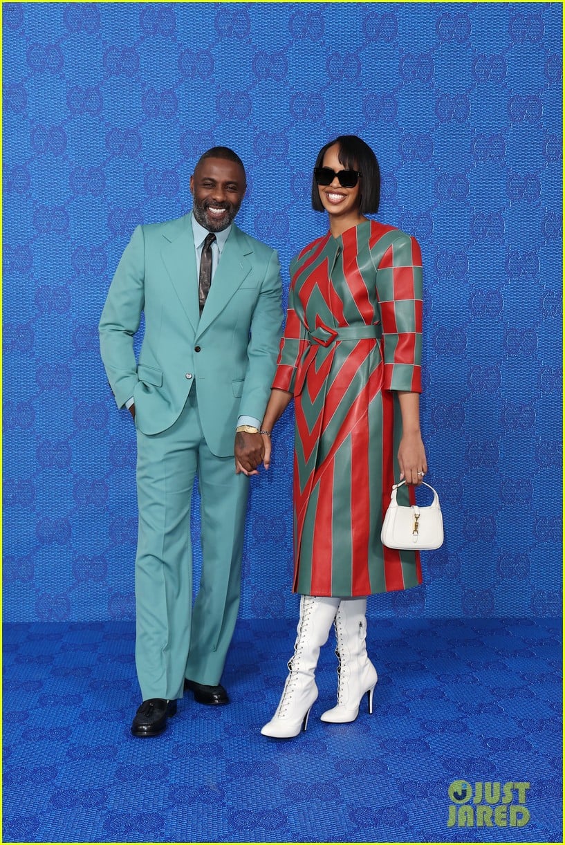 Idris Elba & Wife Sabrina Show Off Their Stylish Sides at Gucci Fashion ...