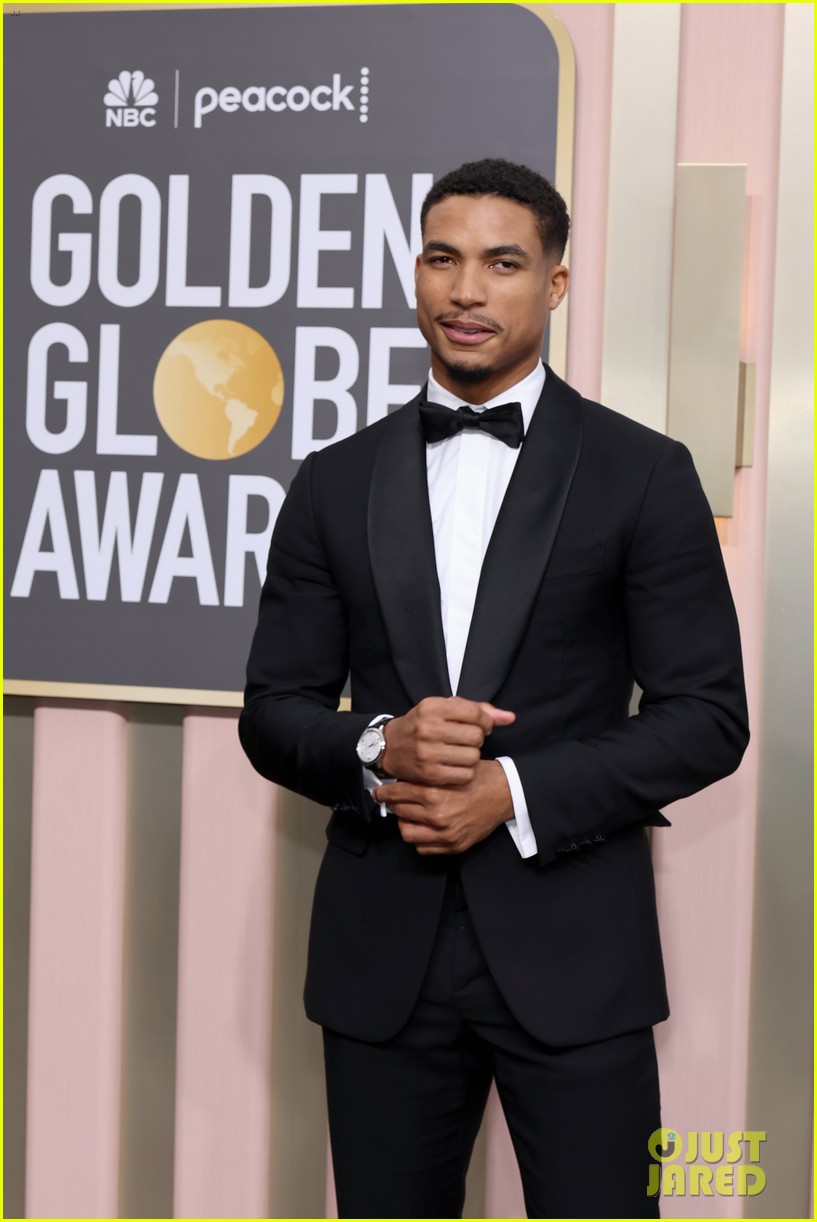 'Top Gun: Maverick' Star Jay Ellis Looks Sharp at Golden Globes 2023 ...