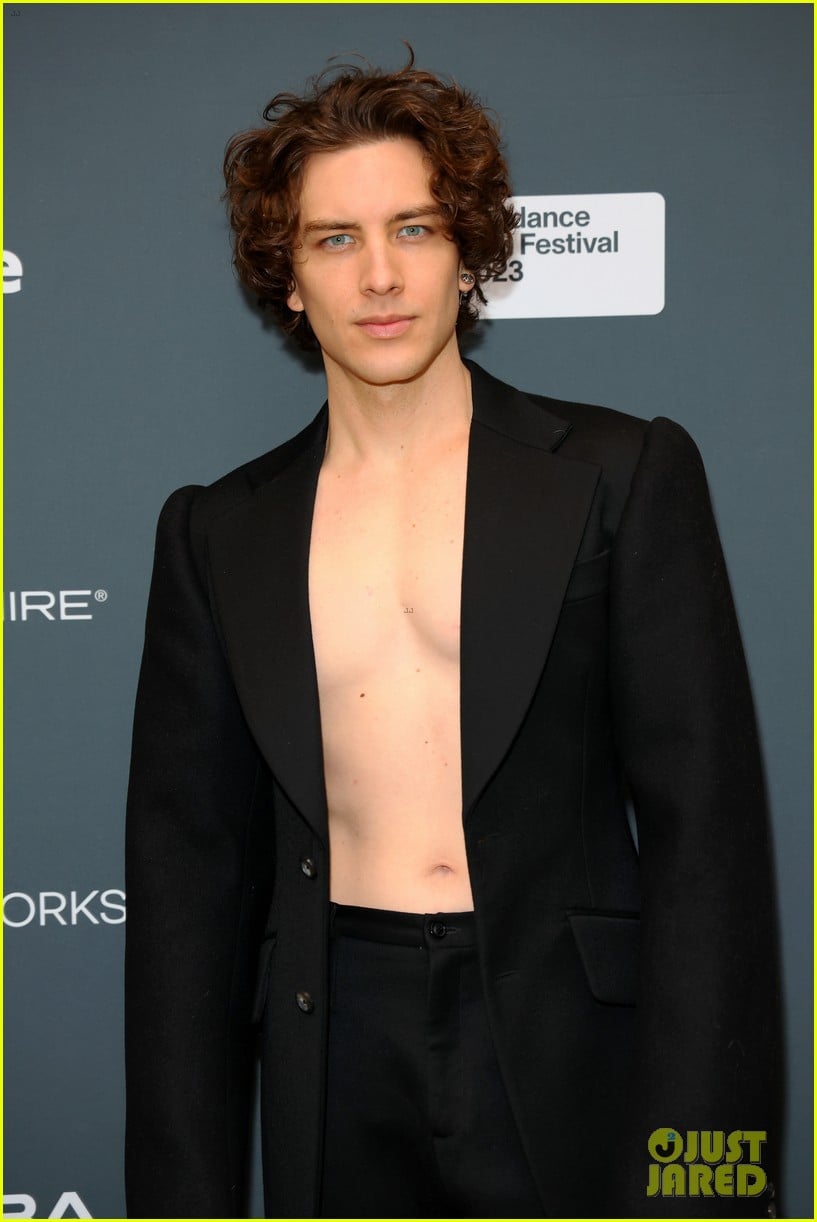 Cody Fern Goes Shirtless for 'Fairyland' Sundance Premiere with Adam ...