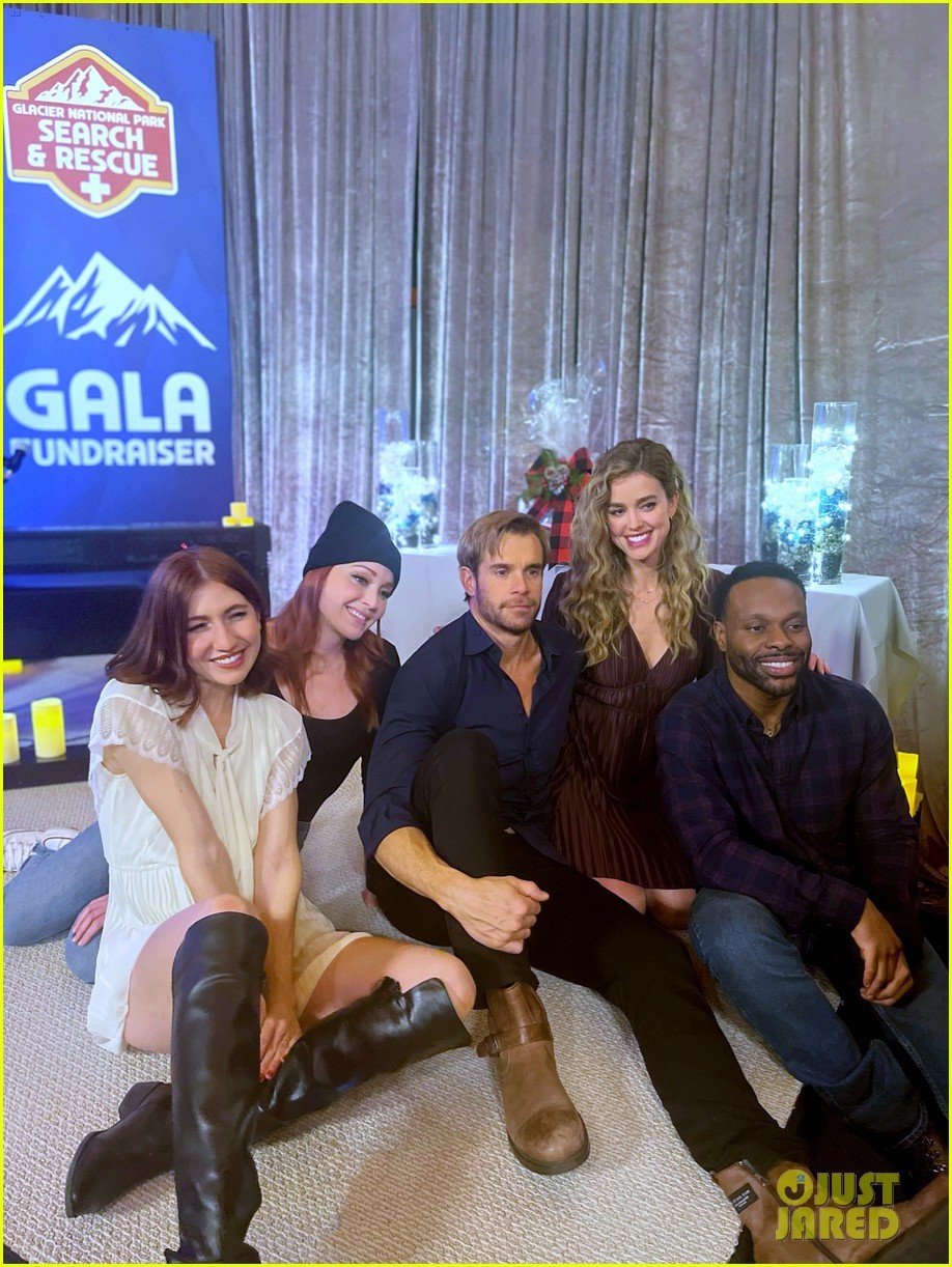 Ashley Newbrough & Stephen Huszar Hit The Slopes For Hallmark's First ...