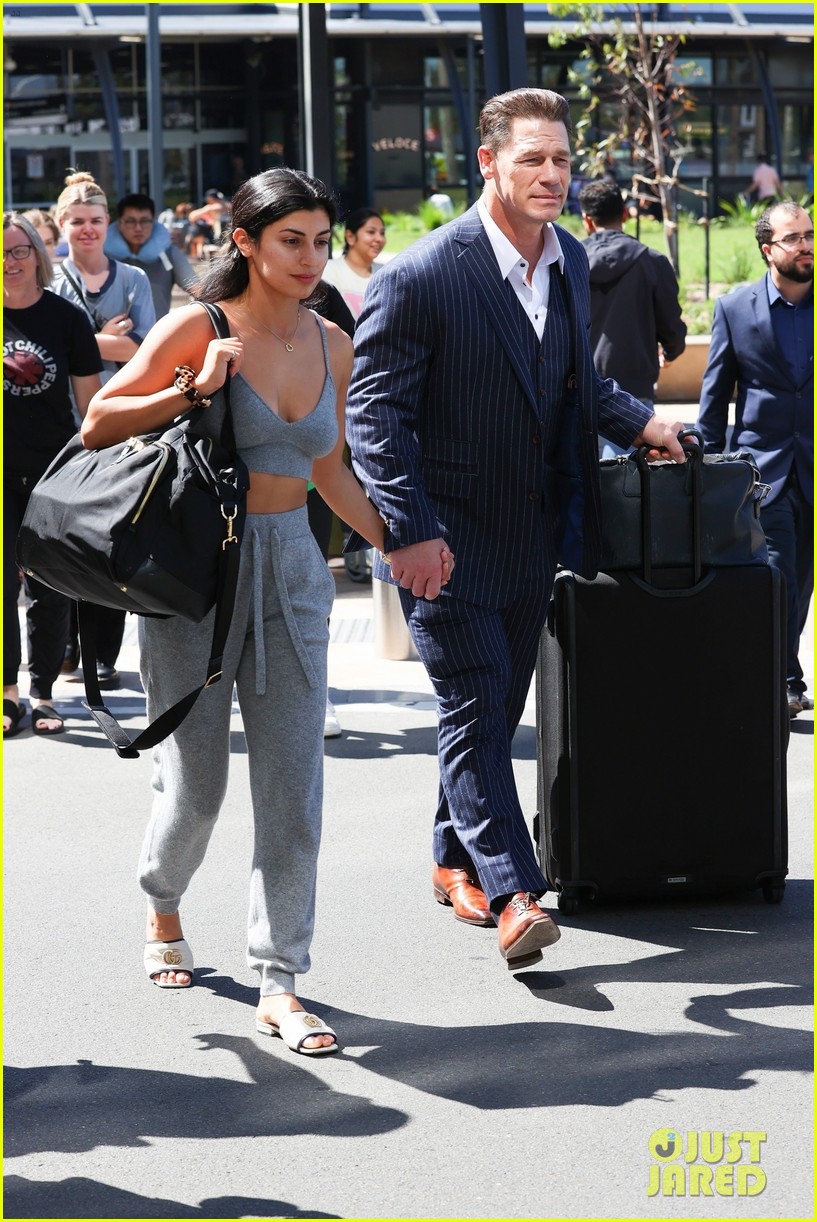 John Cena Looks Sharp in Pin-Striped Suit While Arriving in Australia ...