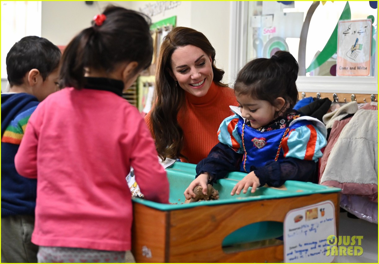 Kate Middleton Has Arts & Crafts Filled Day During Visit To School in ...