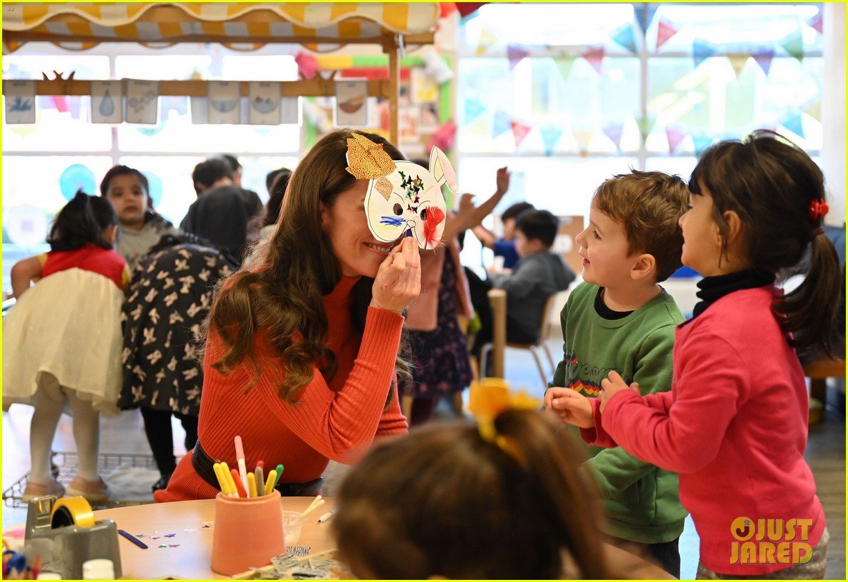 Kate Middleton Has Arts & Crafts Filled Day During Visit To School in ...