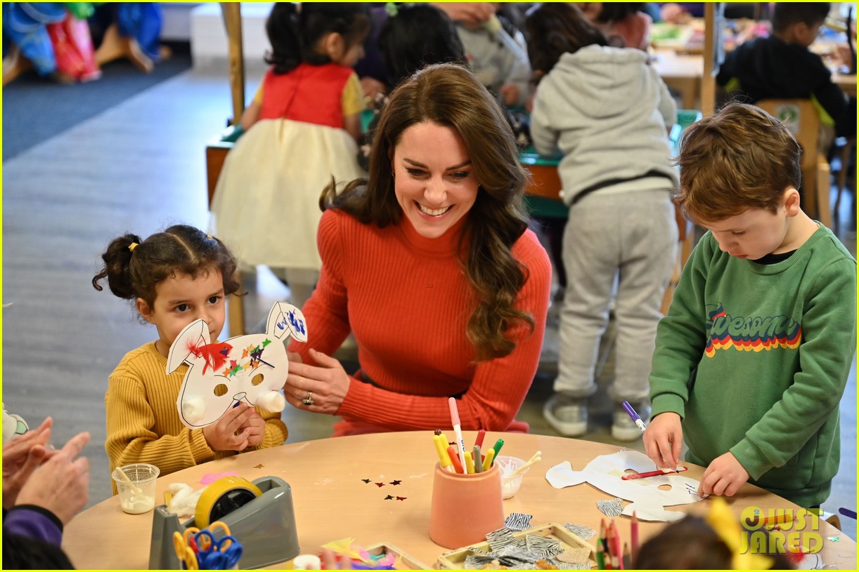Kate Middleton Has Arts & Crafts Filled Day During Visit To School in ...