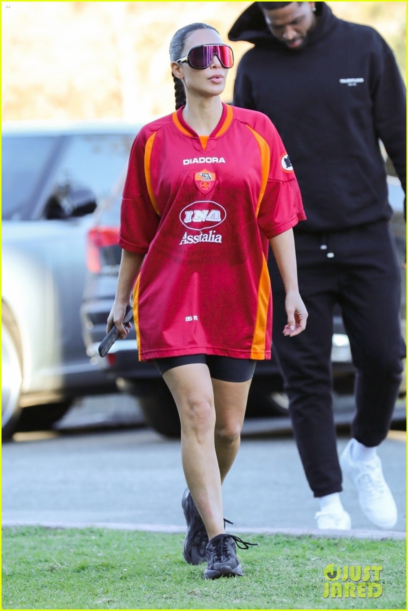 Tristan Thompson Accompanies Kim Kardashian to North West's Basketball ...