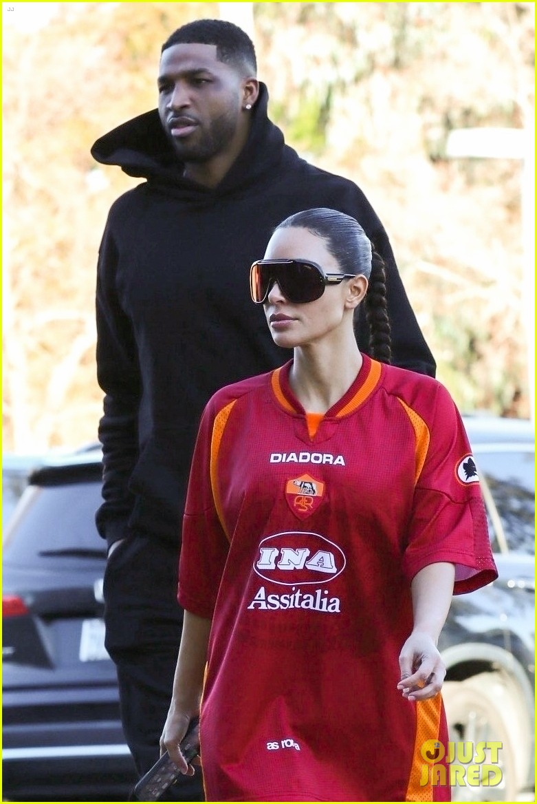 Tristan Thompson Accompanies Kim Kardashian to North West's Basketball ...