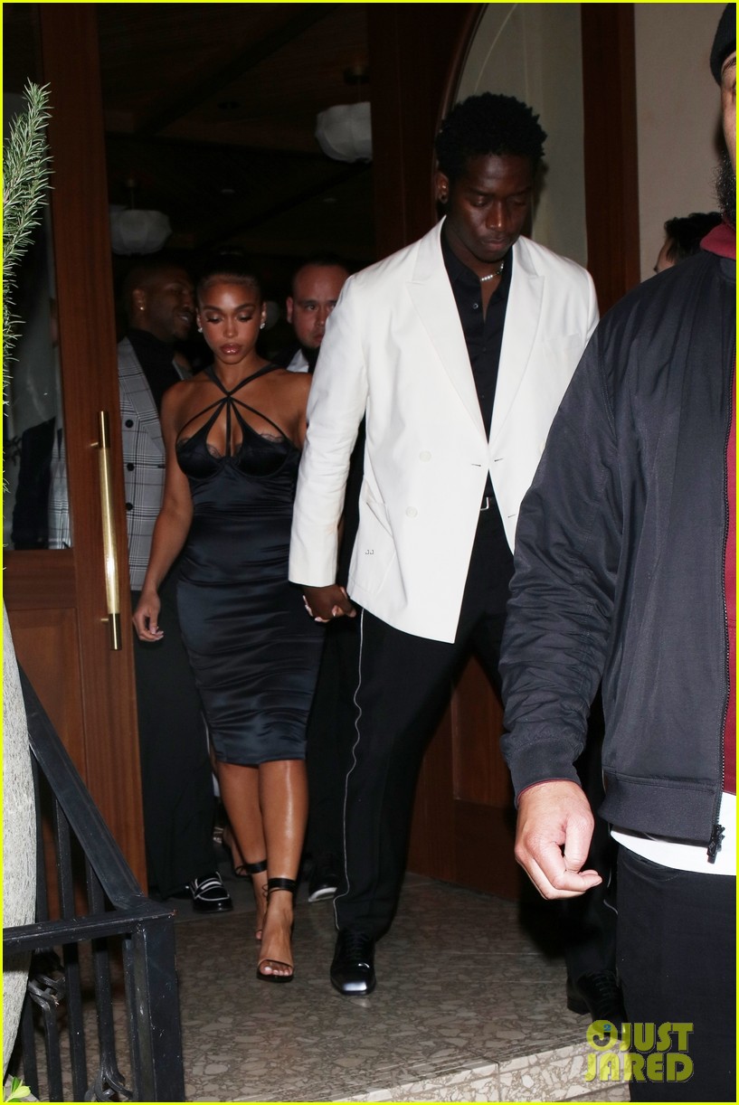 Lori Harvey & Boyfriend Damson Idris Hold Hands at Her 26th Birthday ...