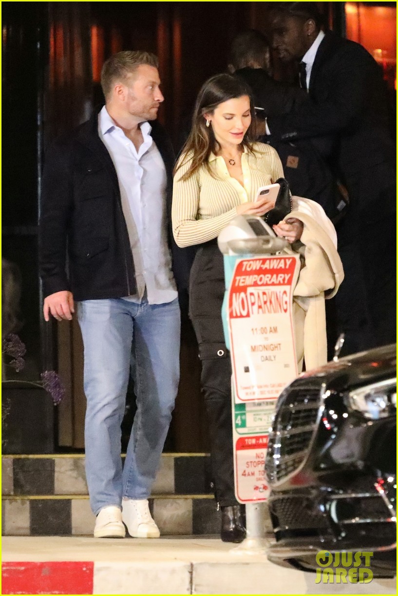 L.A. Rams Coach Sean McVay Spotted on Romantic Dinner Date with Wife ...