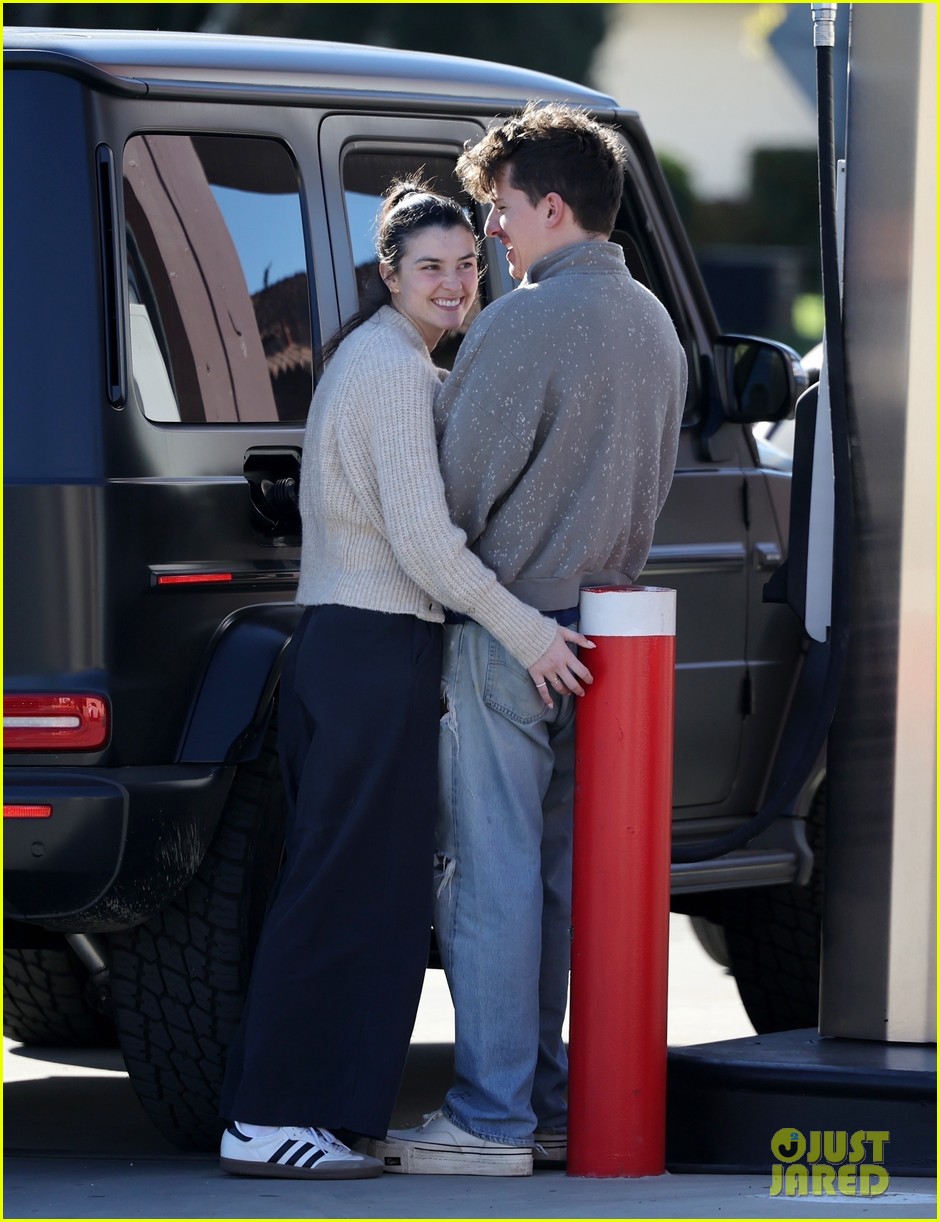 Charlie Puth Packs on PDA with Girlfriend Brooke Sansone During Gas ...