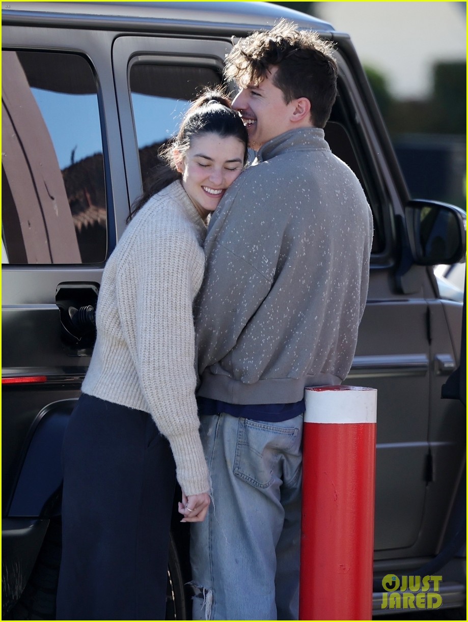 Charlie Puth Packs on PDA with Girlfriend Brooke Sansone During Gas ...