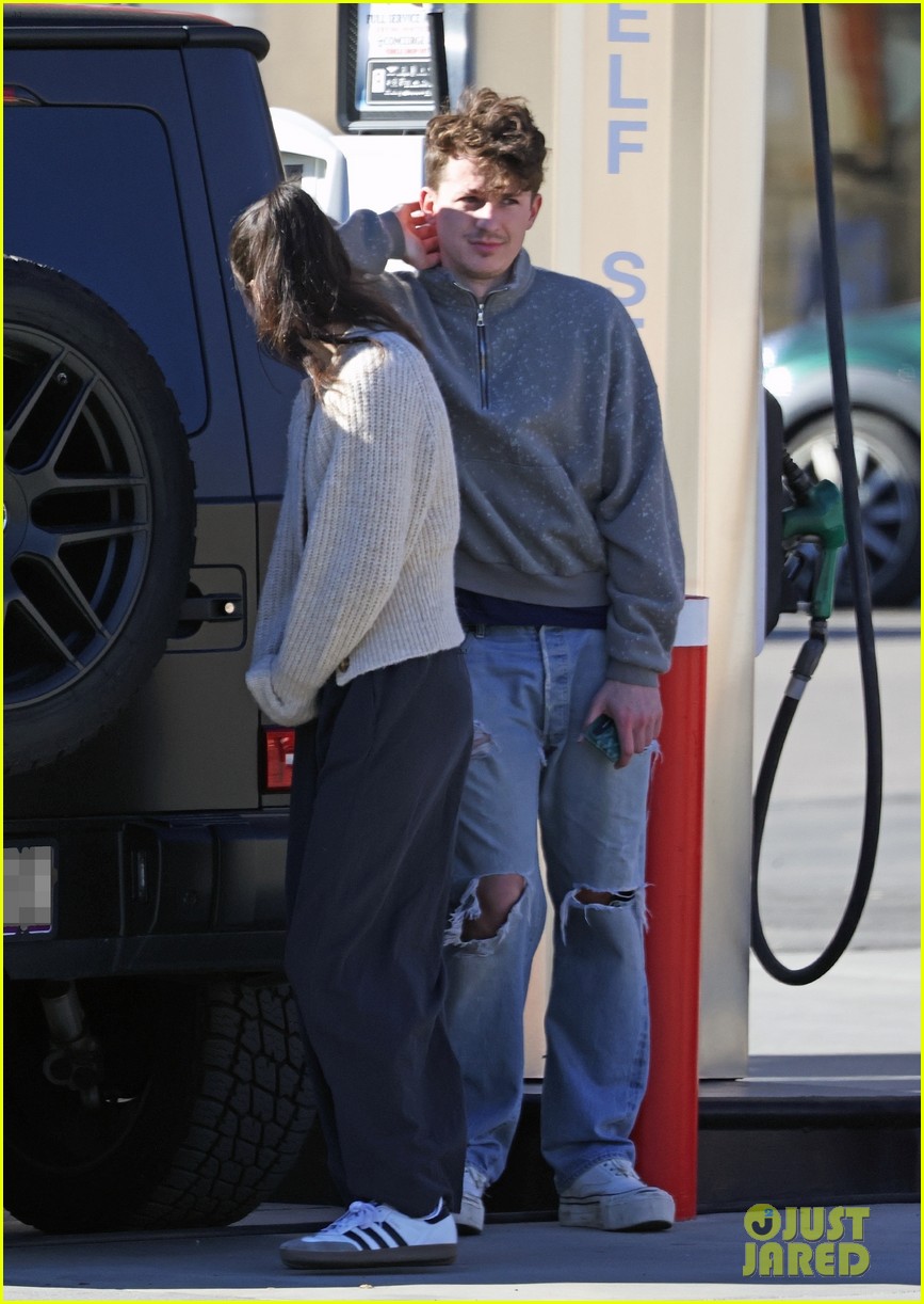 Charlie Puth Packs on PDA with Girlfriend Brooke Sansone During Gas ...