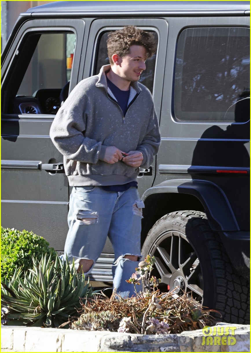 Charlie Puth Packs on PDA with Girlfriend Brooke Sansone During Gas ...