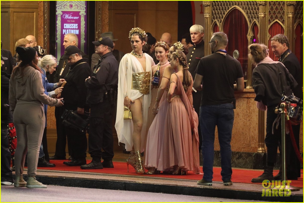 Shia LaBeouf Poses in Full Makeup, Heels & a Dress (Complete with ...