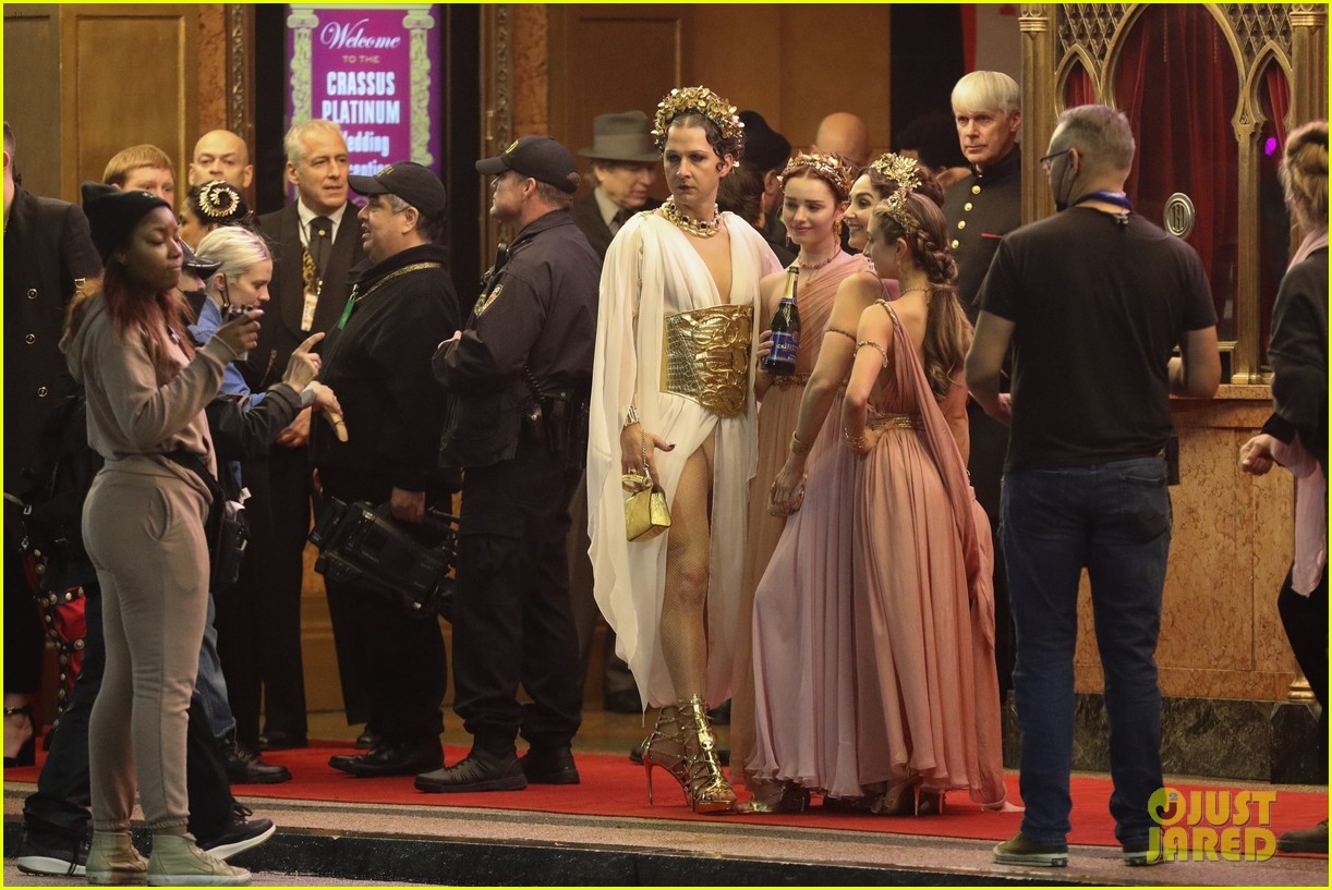 Shia LaBeouf Poses in Full Makeup, Heels & a Dress (Complete with ...