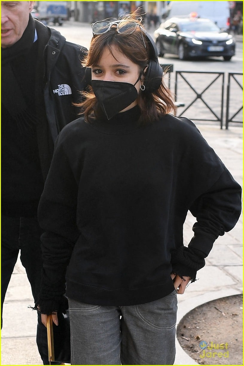 Jenna Ortega Goes Sightseeing in Paris with 'Wednesday' Co-Stars Percy ...