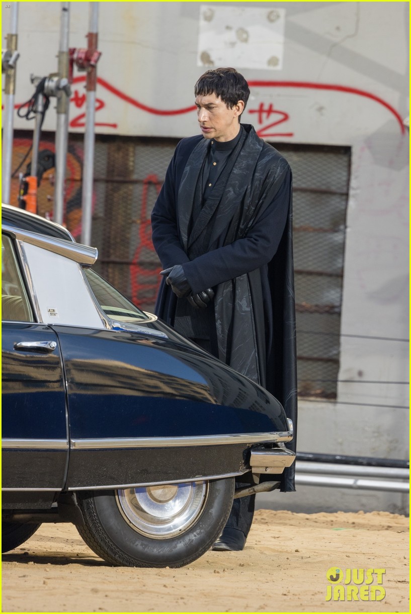 Adam Driver Meets Up With Nathalie Emmanuel & Laurence Fishburne For ...