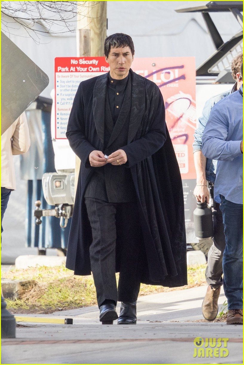 Adam Driver Meets Up With Nathalie Emmanuel & Laurence Fishburne For ...