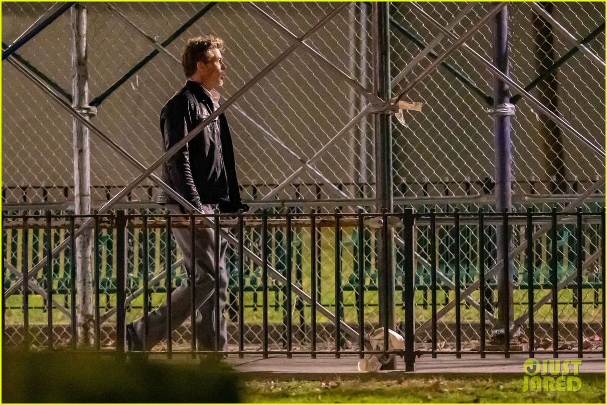 Photo: brad pitt austin abrams wolves 57 | Photo 4895348 | Just Jared ...