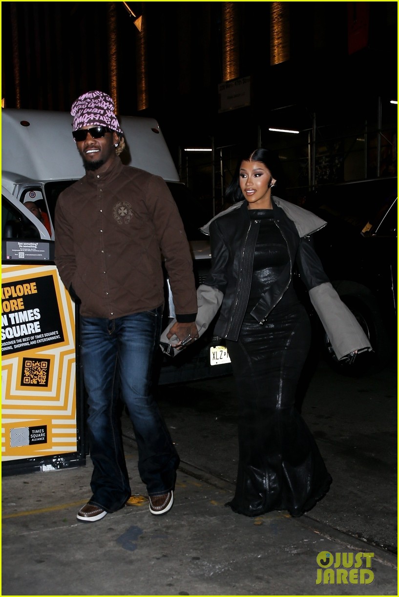 Cardi B & Offset Hold Hands While Stepping Out for Dinner on Valentine ...