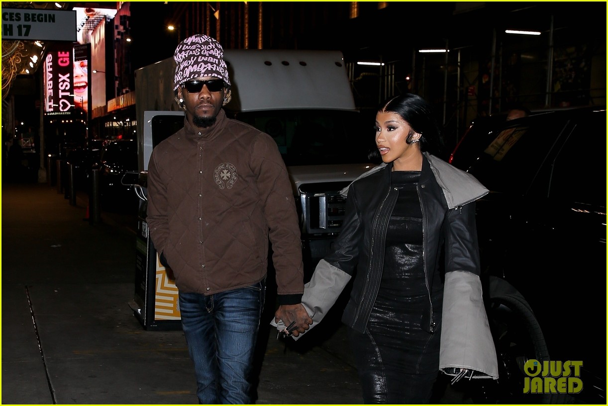 Cardi B & Offset Hold Hands While Stepping Out for Dinner on Valentine ...