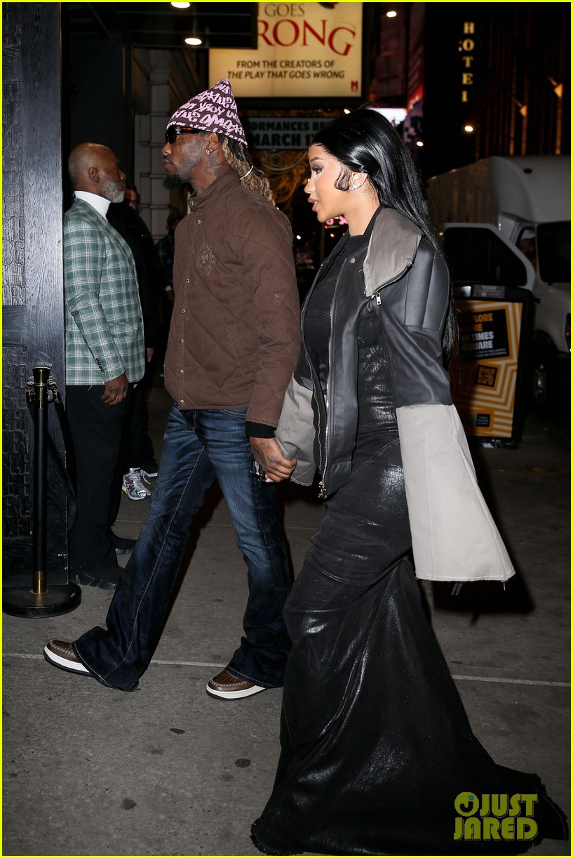 Cardi B & Offset Hold Hands While Stepping Out for Dinner on Valentine ...