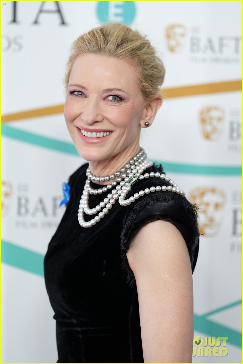 Cate Blanchett Among Stars to Sport Blue Ribbon at BAFTAs 2023, Reason ...