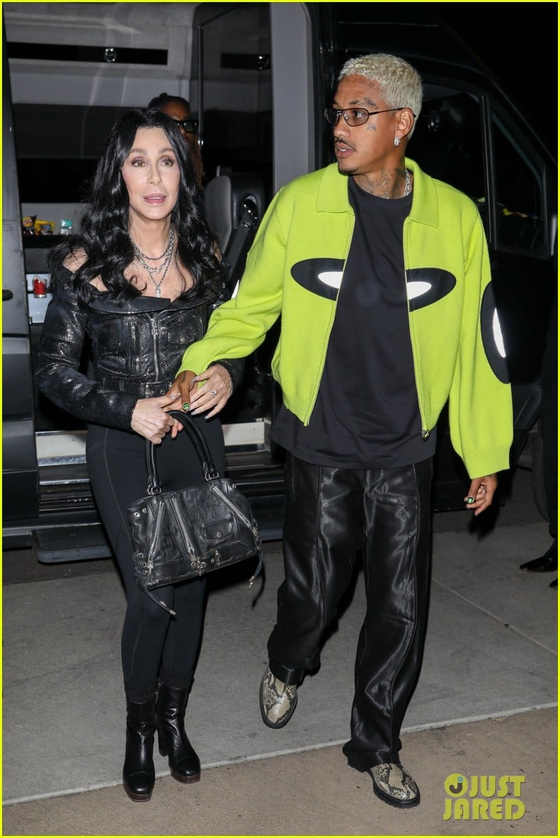 Cher & Boyfriend Alexander 'A.E.' Edwards Hold Hands While Arriving at ...