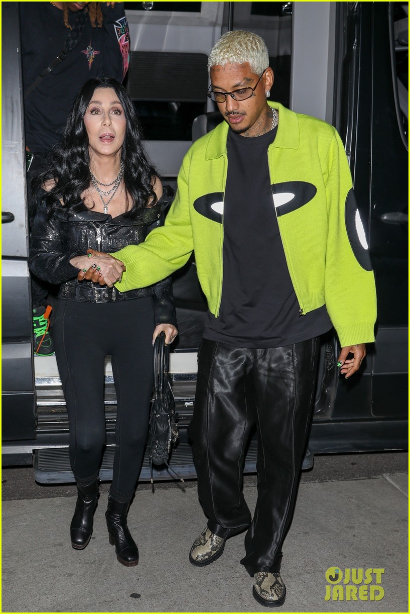 Cher & Boyfriend Alexander 'A.E.' Edwards Hold Hands While Arriving at ...