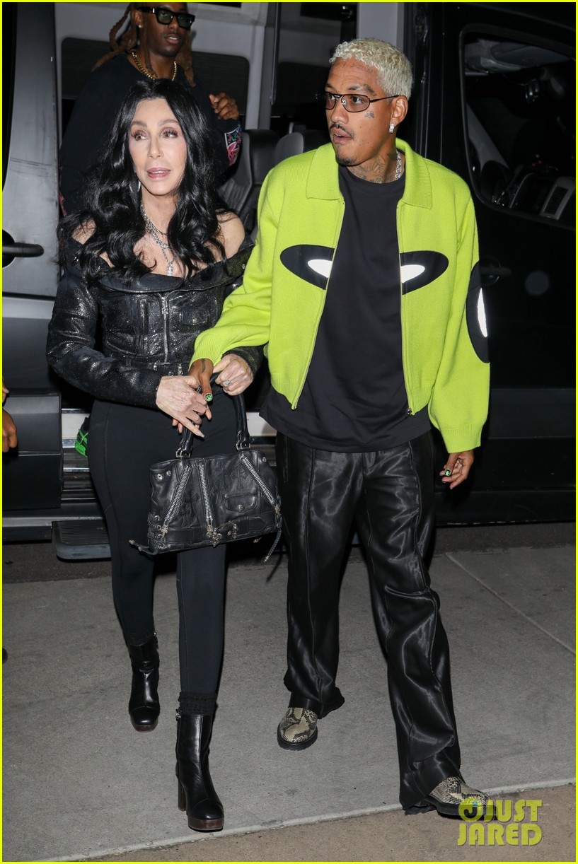 Cher & Boyfriend Alexander 'A.E.' Edwards Hold Hands While Arriving at ...