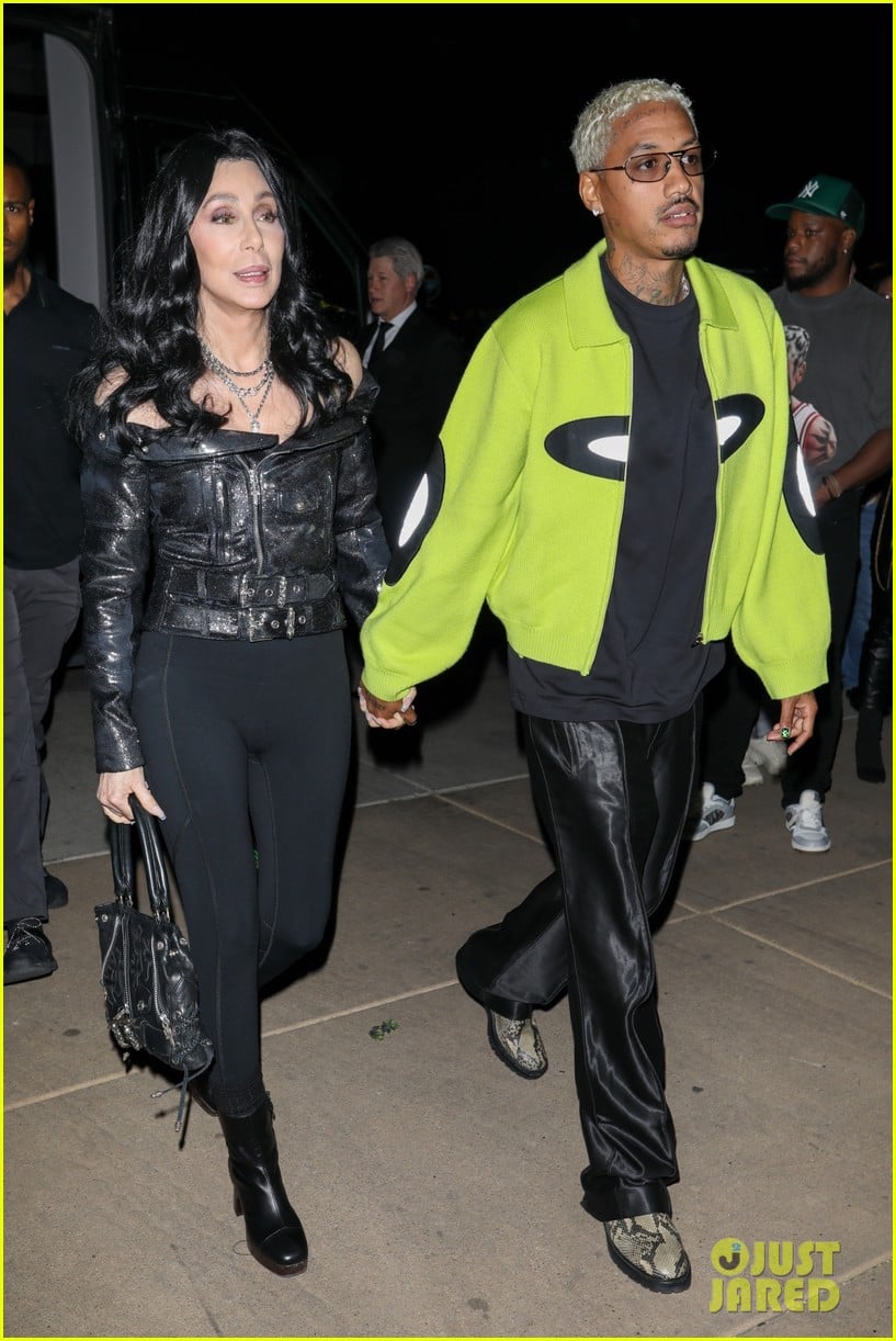Cher & Boyfriend Alexander 'A.E.' Edwards Hold Hands While Arriving at ...