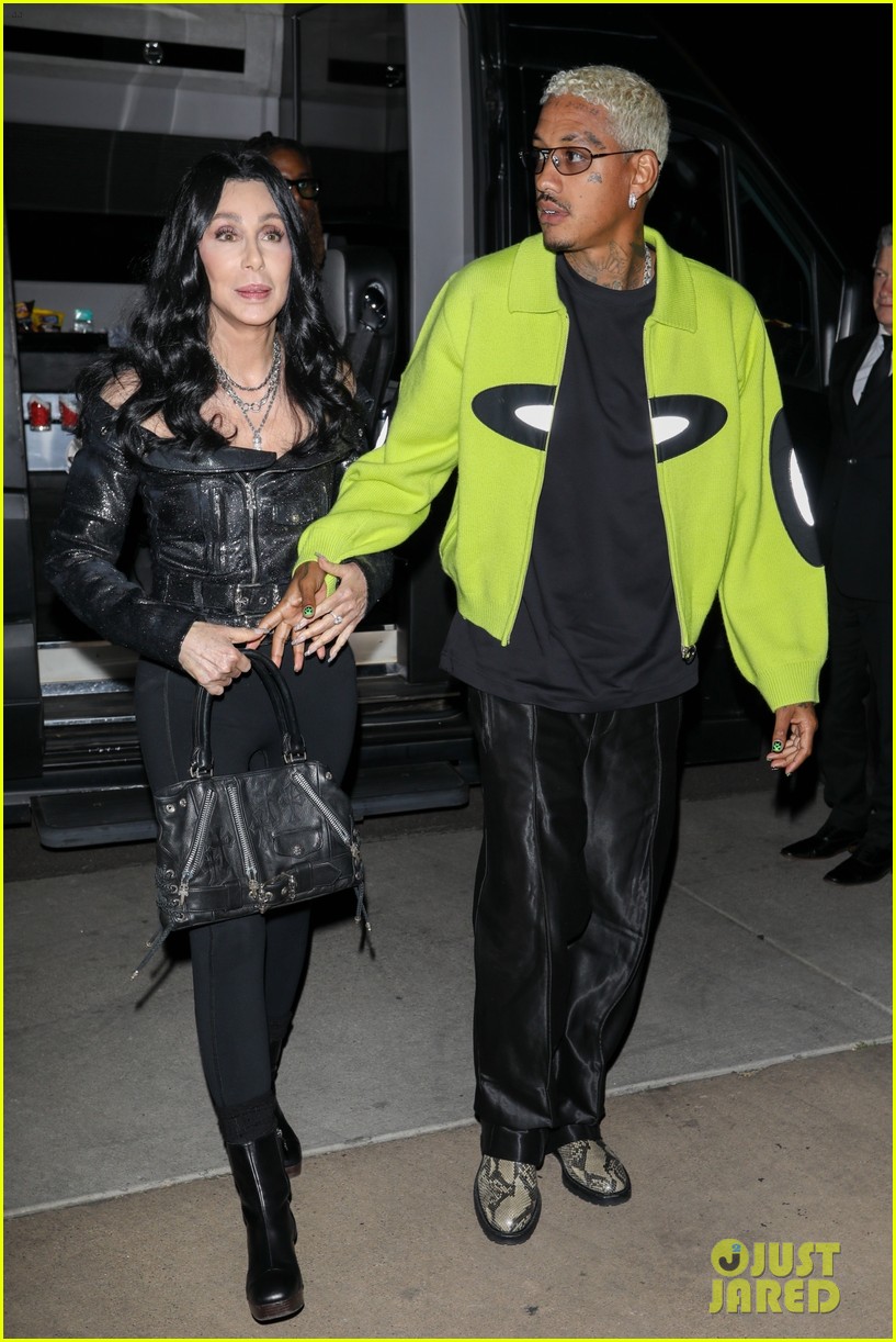 Cher & Boyfriend Alexander 'A.E.' Edwards Hold Hands While Arriving at ...