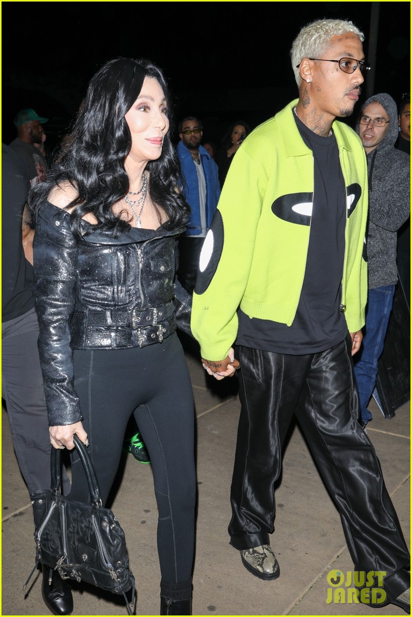 Cher & Boyfriend Alexander 'A.E.' Edwards Hold Hands While Arriving at ...
