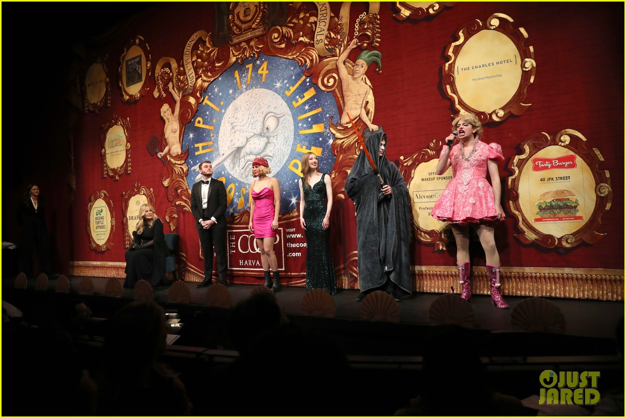 Jennifer Coolidge Plays Her Dream Role of Dolphin During Hasty Pudding ...