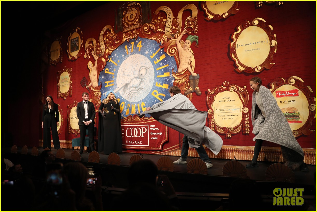 Jennifer Coolidge Plays Her Dream Role of Dolphin During Hasty Pudding ...