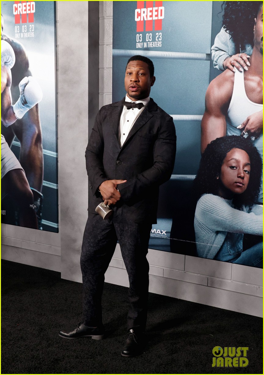 Michael B. Jordan & His 'Creed III' Family Attend L.A. Premiere Ahead of Friday's Theatrical ...