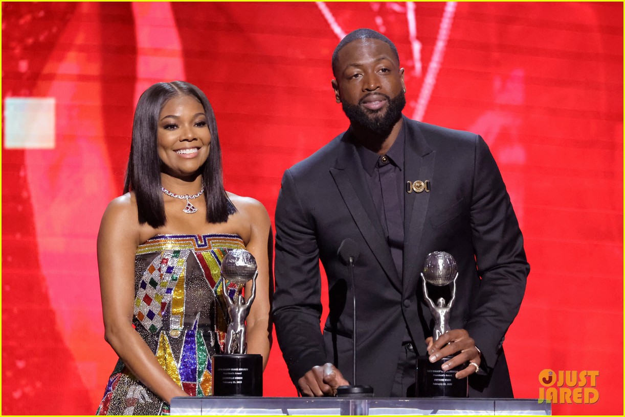 Gabrielle Union & Dwyane Wade Honor Daughter Zaya While Accepting President's Award at NAACP ...