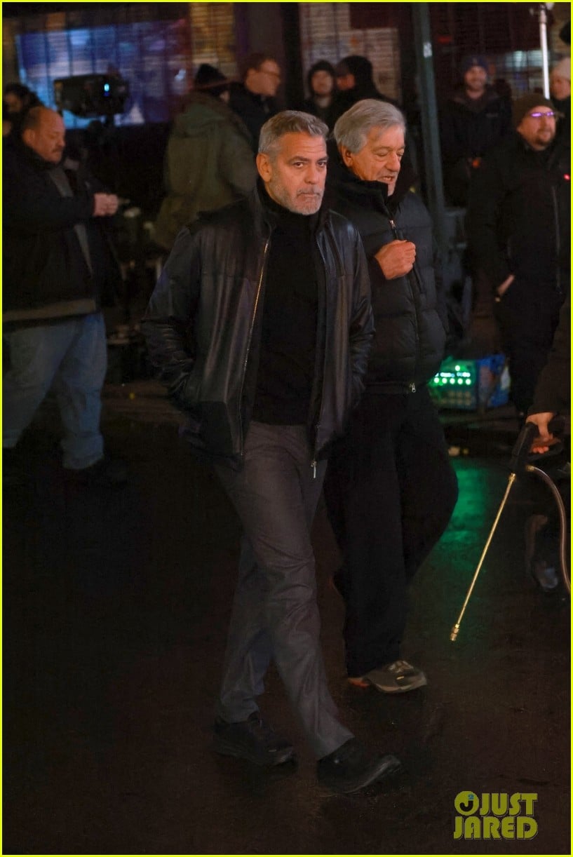 George Clooney Films Solo Scenes For Upcoming Thriller 'Wolves' in NYC ...