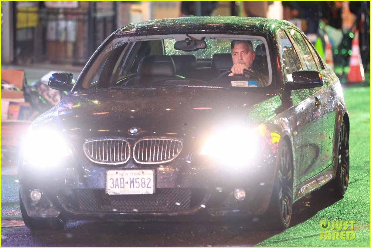 George Clooney Films Solo Scenes For Upcoming Thriller 'Wolves' in NYC ...